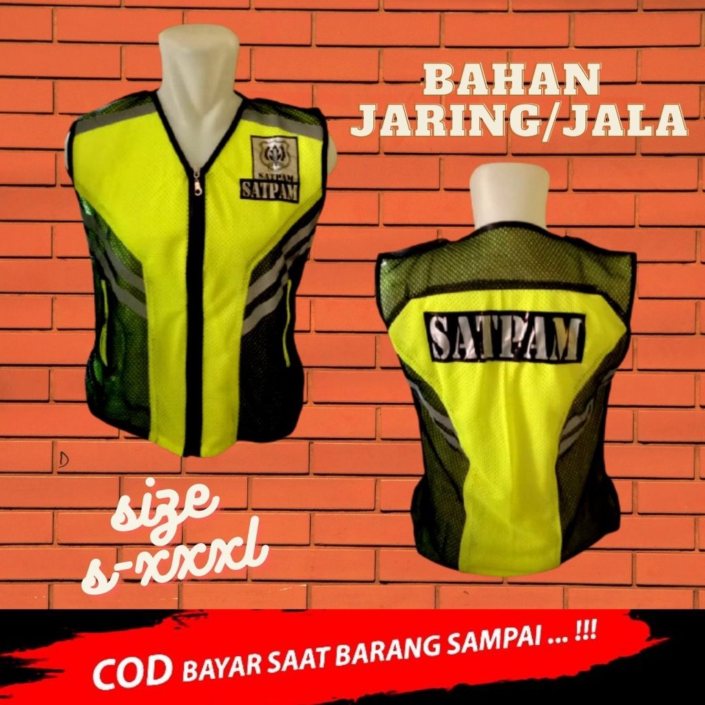 Jual Promo Rompi Security Terbaru | Rompi Satpam Terbaru | Rompi ...