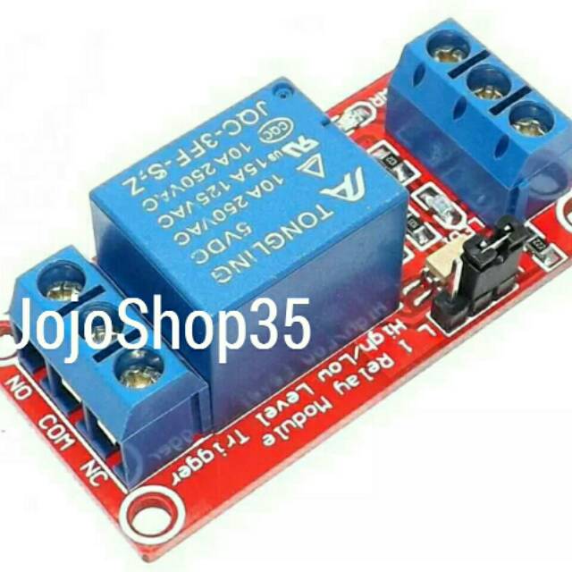 Jual Module Modul Relay Arduino Raspberry 5V 1-Channel 1ch Low High ...