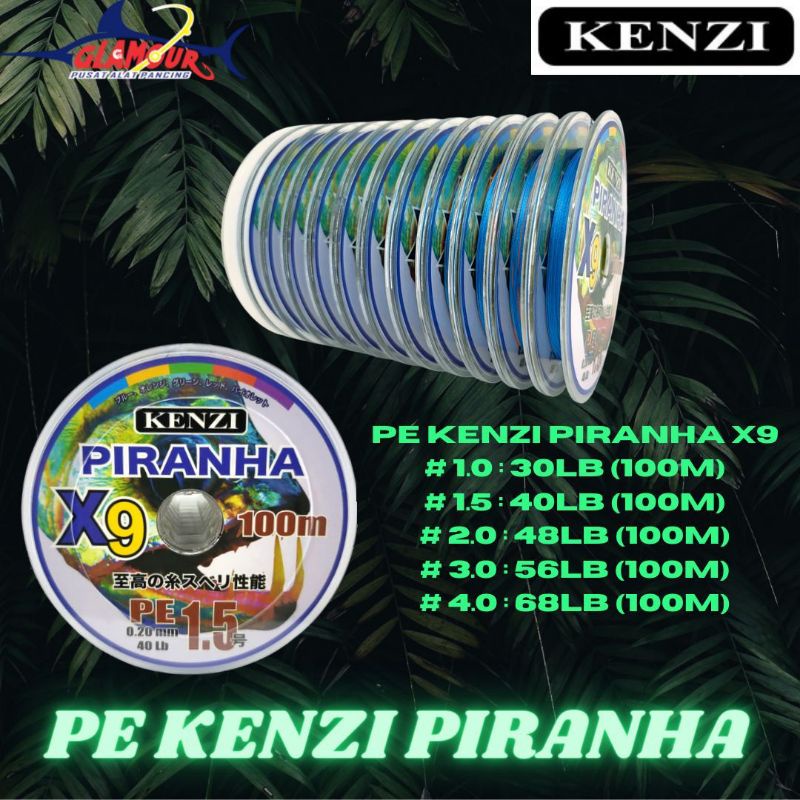 Jual BENANG PANCING / PENANG PE / SENAR PE / TALI PE / PE PIRANHA X9 KENZI(connecting) Indonesia ...