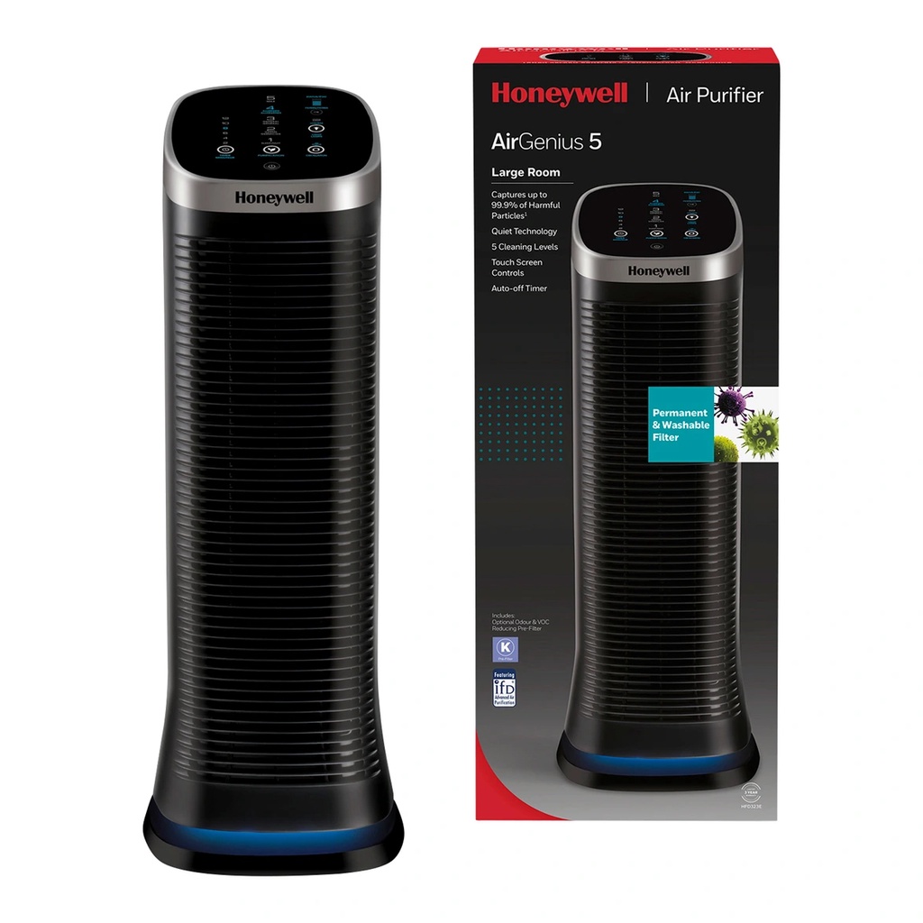 Jual Honeywell Air Genius 5 Air Purifier | Shopee Indonesia