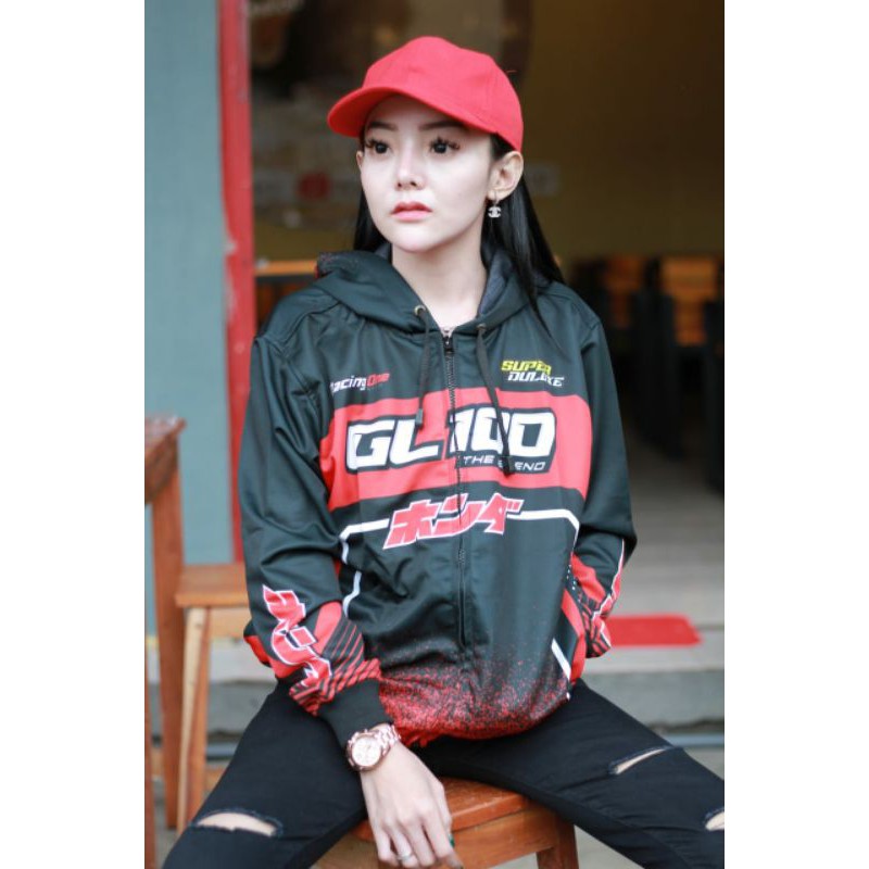 Jual Racing One / Jaket Racing GL 100 (04) / Desain Full Printing | Shopee Indonesia