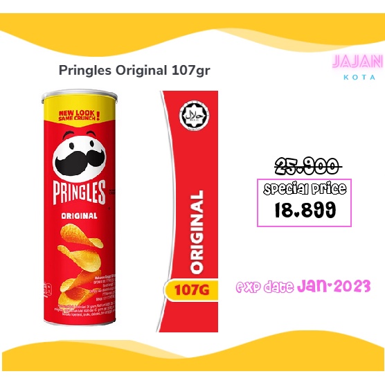 Jual Pringles Original 107 gram | Shopee Indonesia