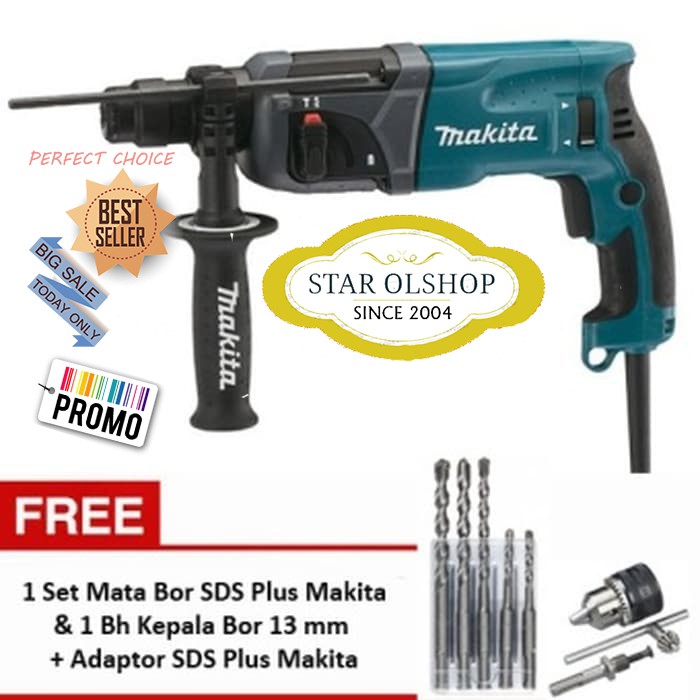Jual Mesin Bor Makita HR 2230 Beton Rotary Hammer | Shopee Indonesia