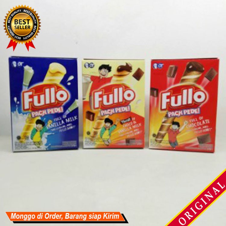 Jual Kue Biskuit Roll isi Coklat Jajanan Snack camilan keluarga FULLO ...