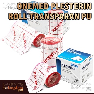 Jual Onemed Plesterin Roll Transparan PU Plaster Luka Plester P3K ...