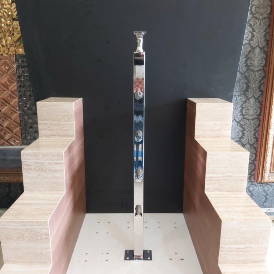 Jual Tiang Railing tangga Stainless RK 91 | Shopee Indonesia