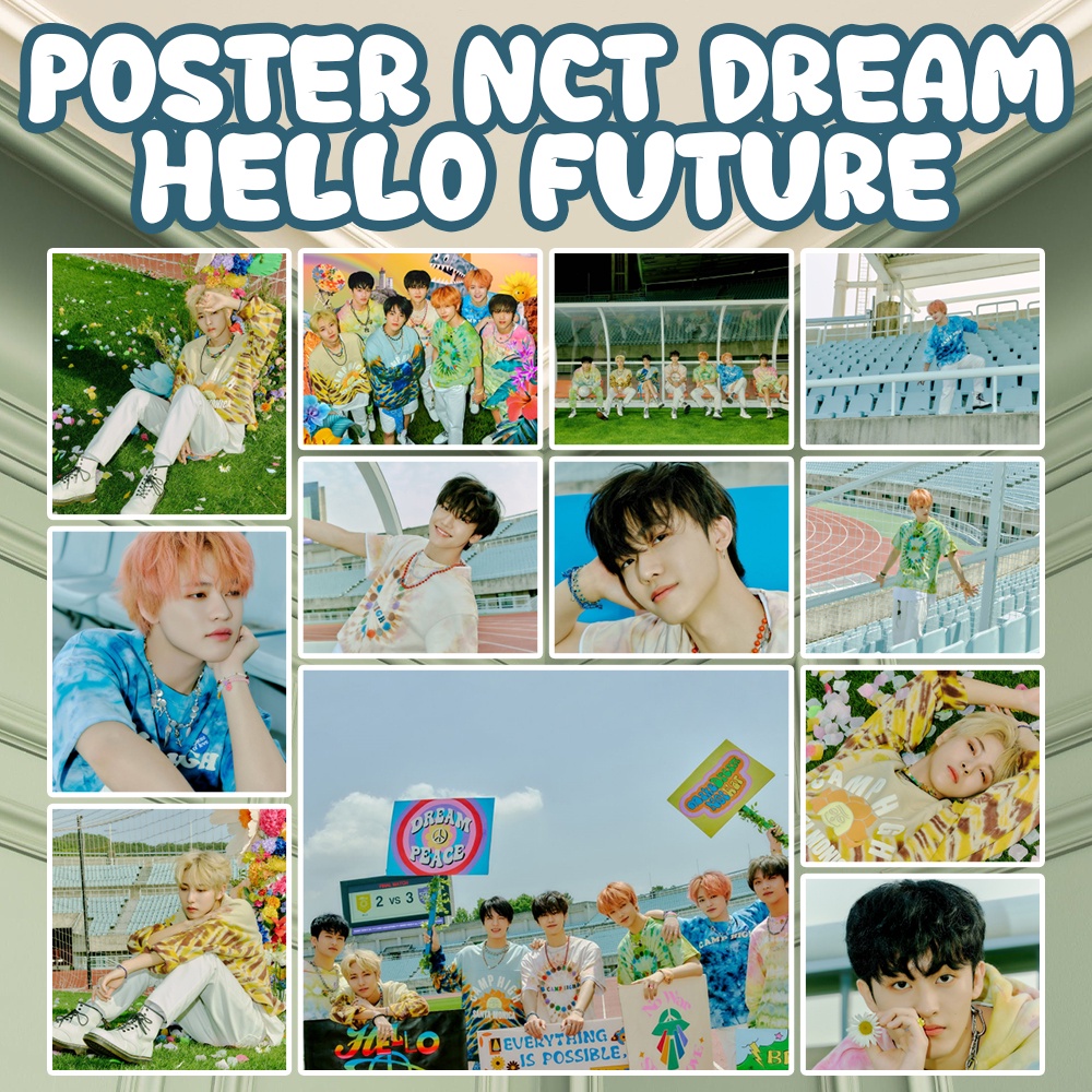 Jual POSTER NCT DREAM HELLO FUTURE | Wall Decor Hiasan Dinding Kpop A5 ...