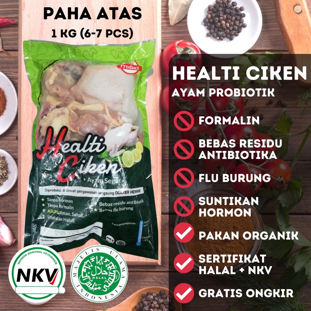 Jual HEALTI CIKEN HEALTHY CHICKEN DAGING AYAM SEHAT ORGANIK PROBIOTIK ...