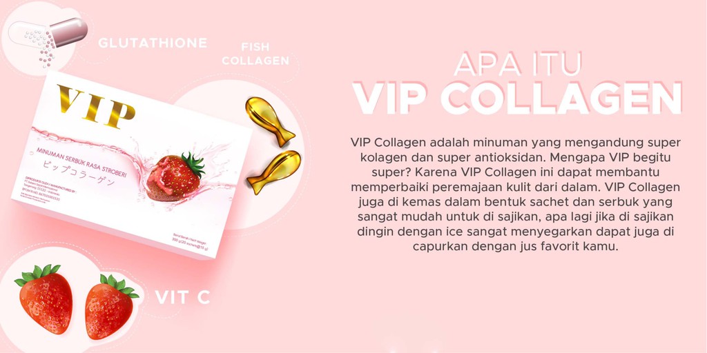 Toko Online VIP Collagen Official Shop | Shopee Indonesia