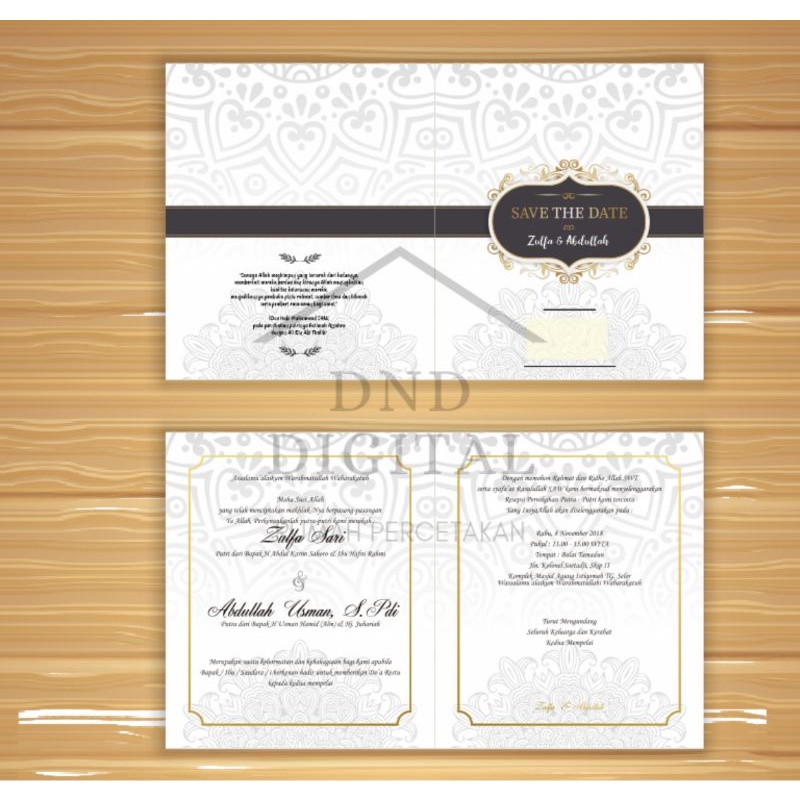 Jual Undangan Murah / Undangan Pernikahan | Shopee Indonesia