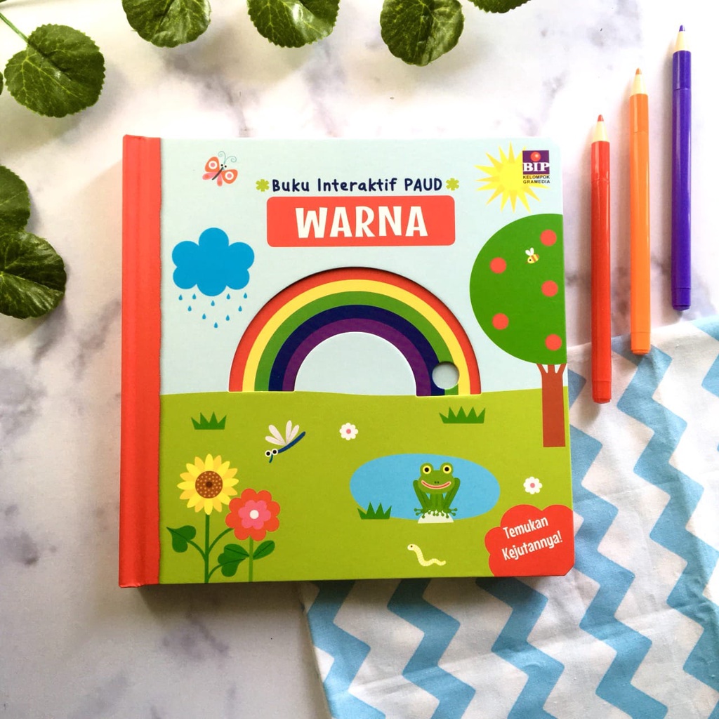 Jual Buku Interaktif PAUD WARNA Penerbit BIP Gramedia Group Lian ...