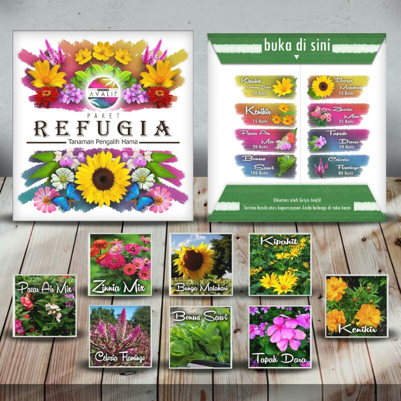 Jual Paket Tanaman Refugia (8 jenis) | Shopee Indonesia