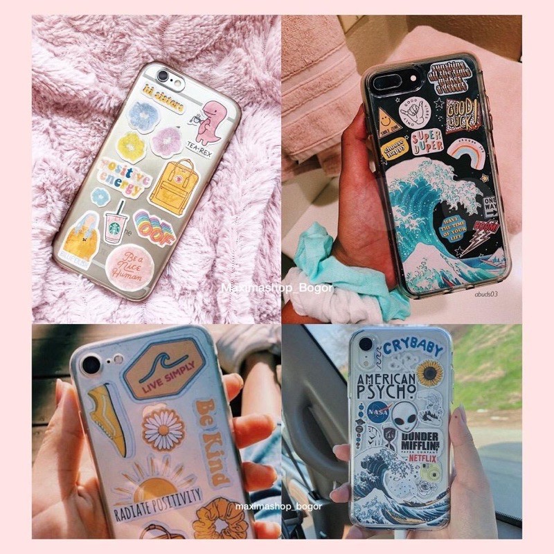 Jual Stiker Aesthetic Case HP dan Laptop ukuran A6 | Shopee Indonesia