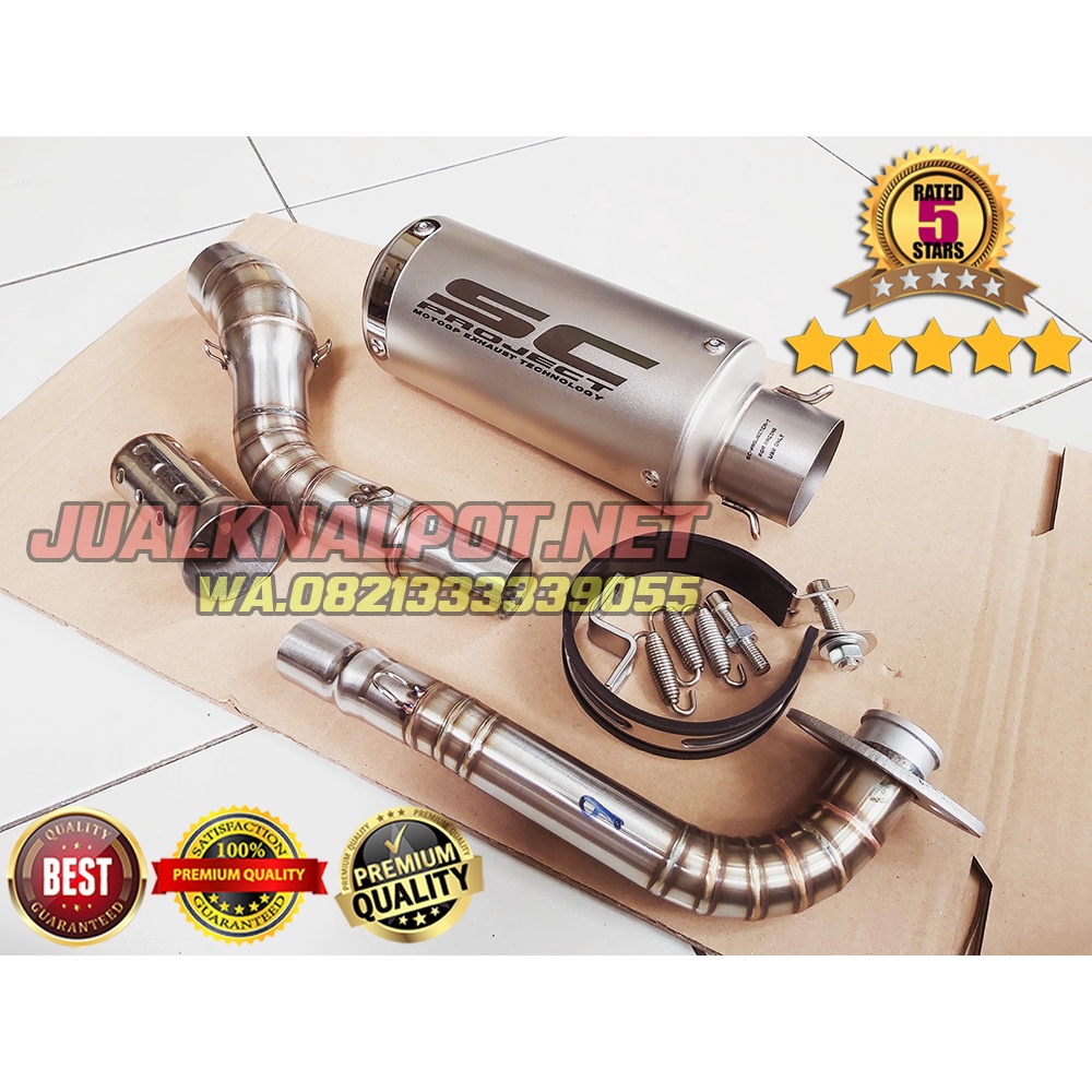 Jual Knalpot IMPORT NMax Aerox 155 Vario 150 160 PCX ADV 150 SC Project ...
