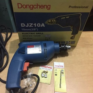 Jual MESIN BOR TANGAN LISTRIK DONGCHENG DJZ 10A 300W ( Variable Speed ) | Shopee Indonesia