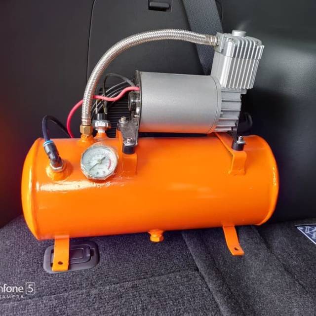 Jual Tabung Angin Kompresor Otomatis 12v Klakson Telolet | Shopee Indonesia