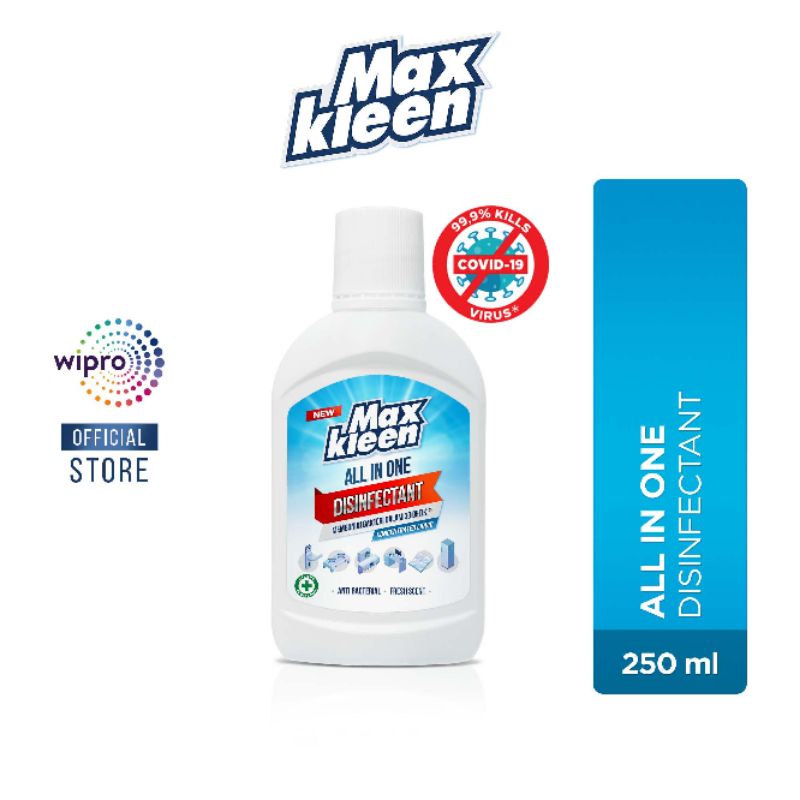 Jual Max kleen all in one disinfectant 250ml | Shopee Indonesia