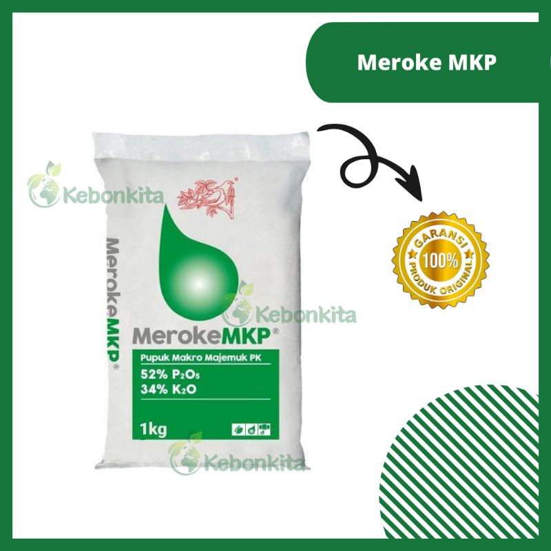 Jual Meroke MKP Kemasan Pabrik 1kg - Pupuk Mono Kalium Phosphate ...
