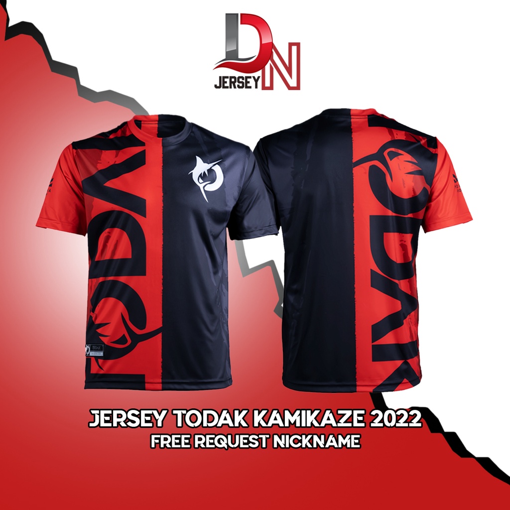 Jual Jersey Team Todak 2022 Varian Kamikaze Kit terbaru (Free Request ...