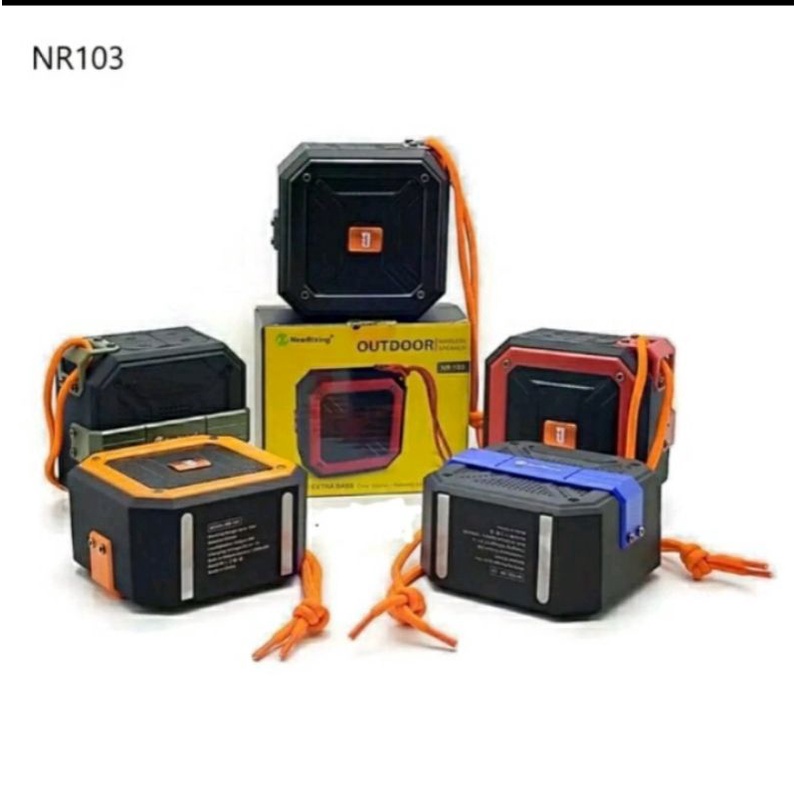 Jual Speaker Bluetooth JBL NR-103 Extra Bass Portable Wireles Speaker ...