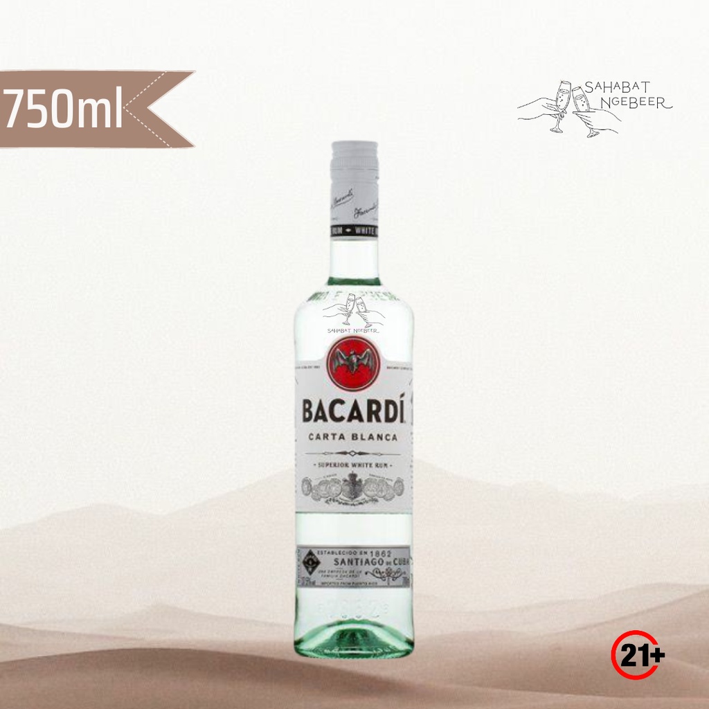 Jual Bacardi Light Superior Rum 750ml | Shopee Indonesia