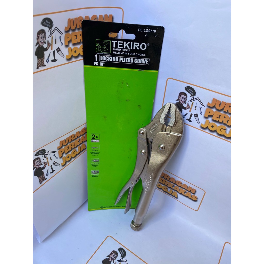 Jual Tang Buaya / Vice Grip / Locking Pliers / Tang Jepit Tekiro 10 ...