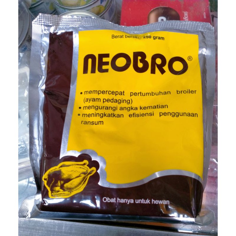 Jual NEOBRO 250 Gr - Vitamin Penambah Berat / Penggemuk Ayam Unggas ...