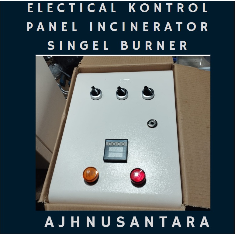 Jual Electrical Panel Control Incinerator Double Chamber Sampah Medis ...