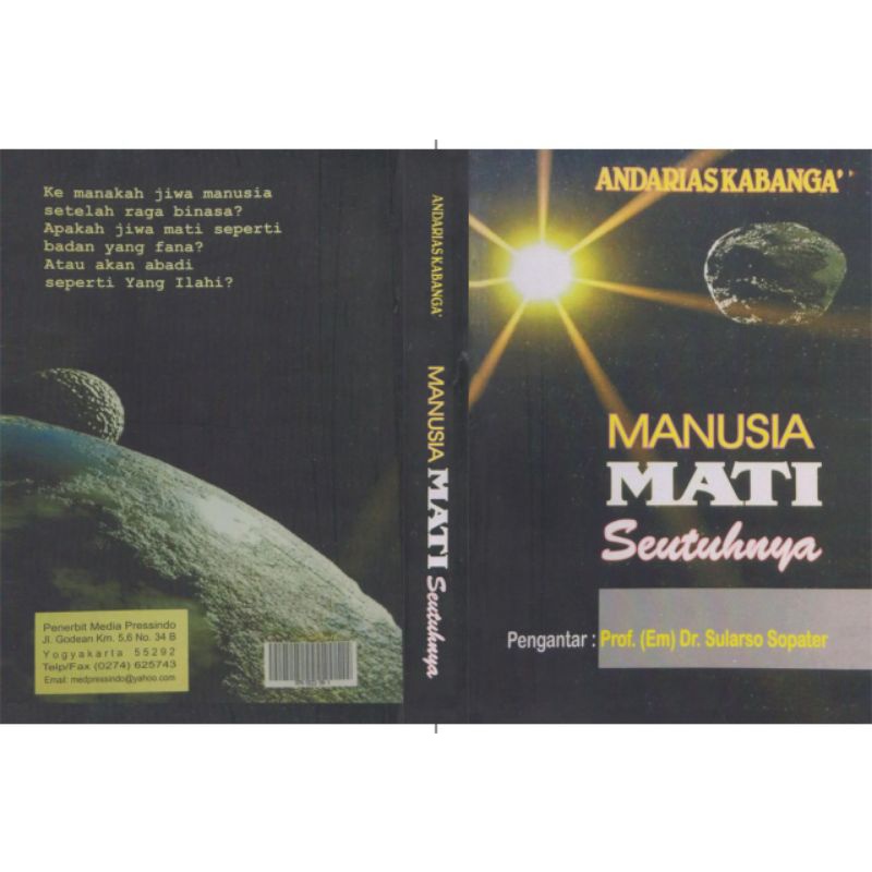 Jual Manusia mati seutuhnya suatu kajian antropologi kristen | Shopee ...