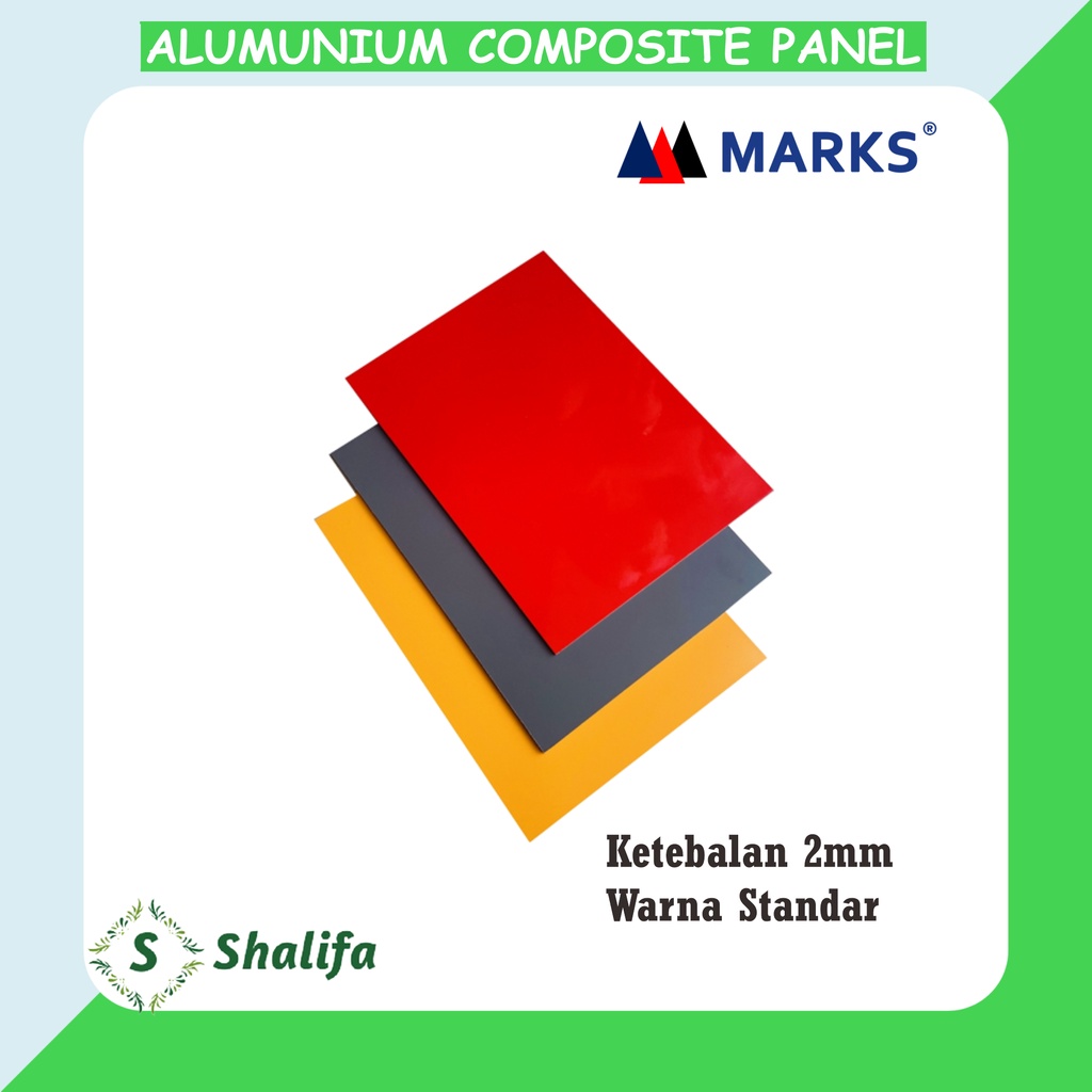 Jual ACP MARKS 2mm - Aluminium Composite Panel 2 mm | Shopee Indonesia