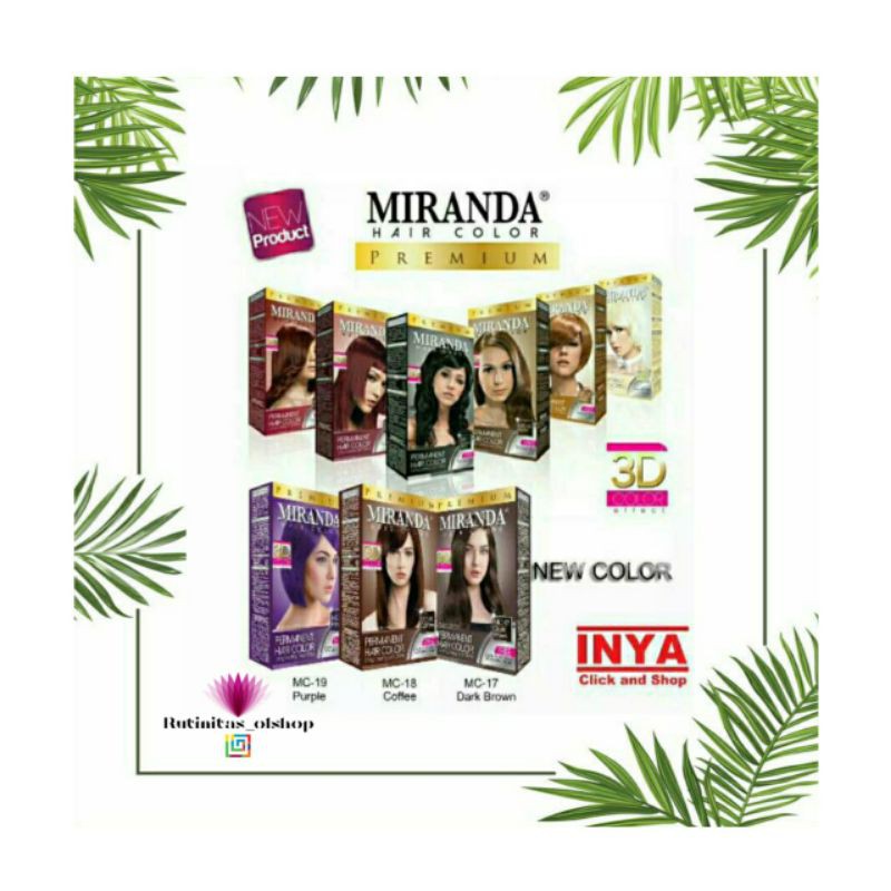 Jual Miranda cat rambut besar 60ml | Shopee Indonesia