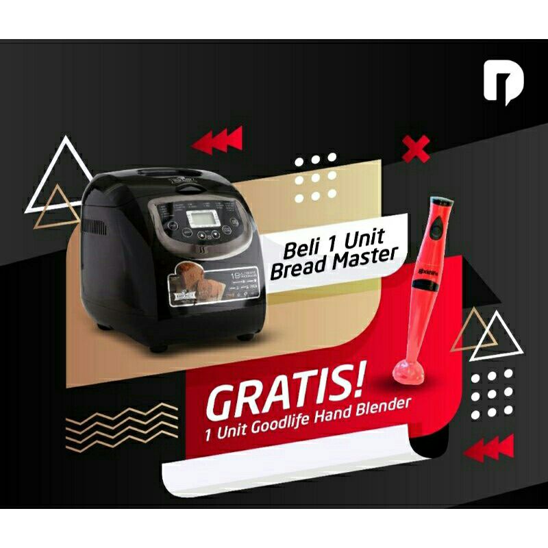 Jual BREAD MAKER BREAD MASTER MESIN PEMBUAT ROTI OTOMATIS ORIGINAL ...