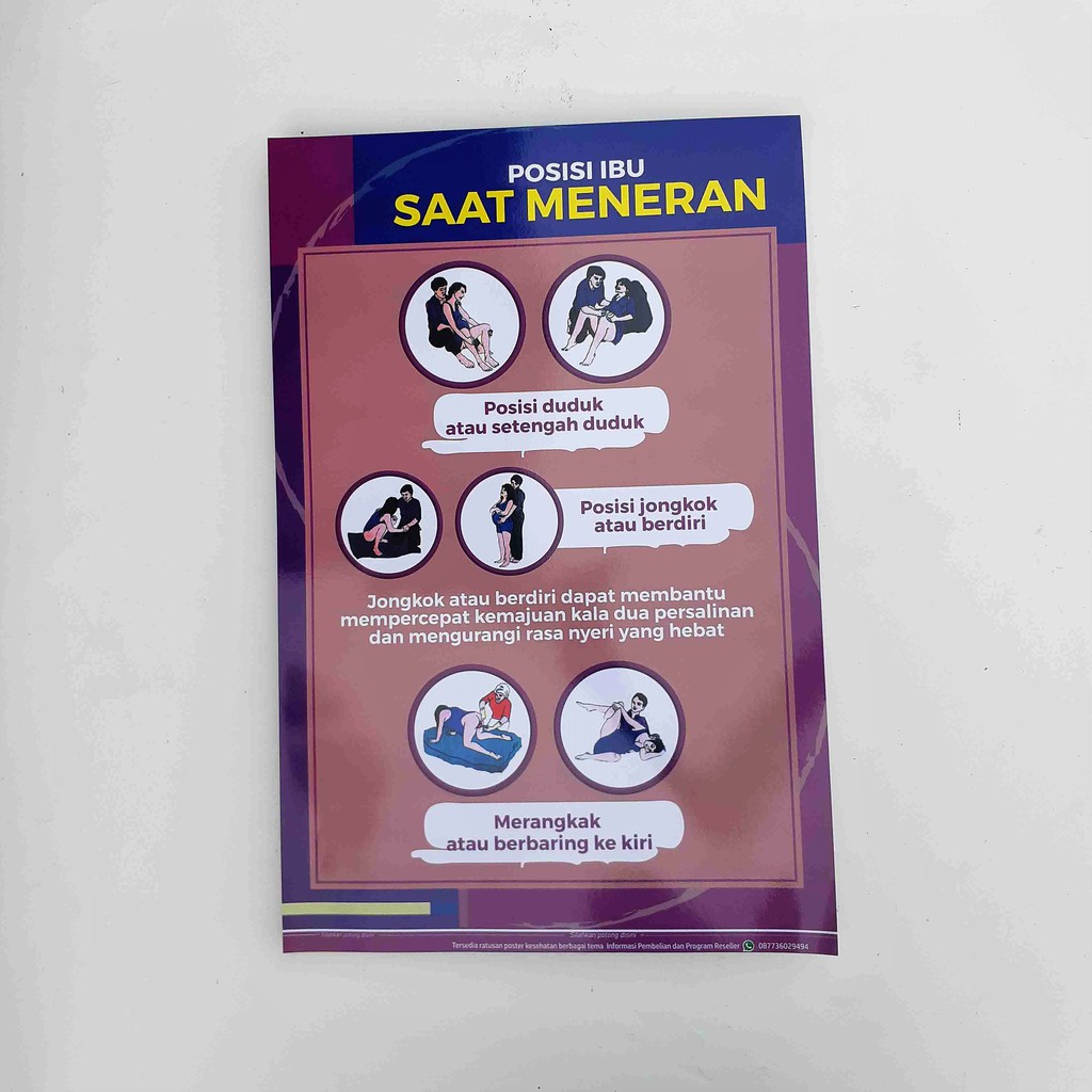 Jual Poster Kebidanan - Posisi Ibu Saat Meneran | Shopee Indonesia Jual Poster Kebidanan - Posisi Ibu Saat Meneran | Shopee Indonesia