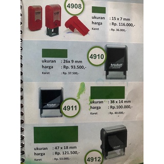 Jual Stempel Trodat Varian Ukuran Lengkap | Shopee Indonesia