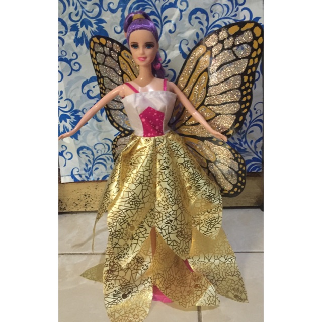 Baju barbie peri/mariposa bersayap kupu kupu | Shopee Indonesia