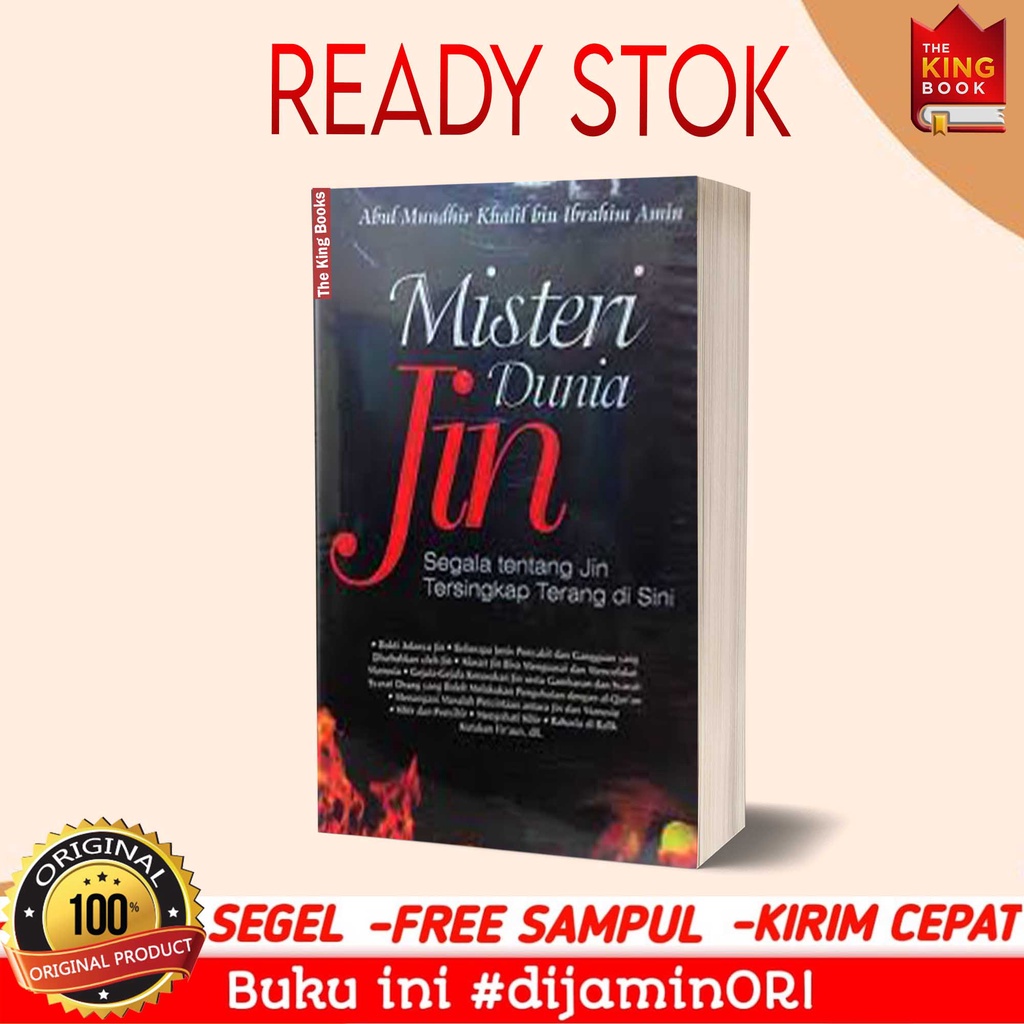 Jual Buku Misteri Dunia Jin Segala Tentang Jin Tersingkap Terang Di ...