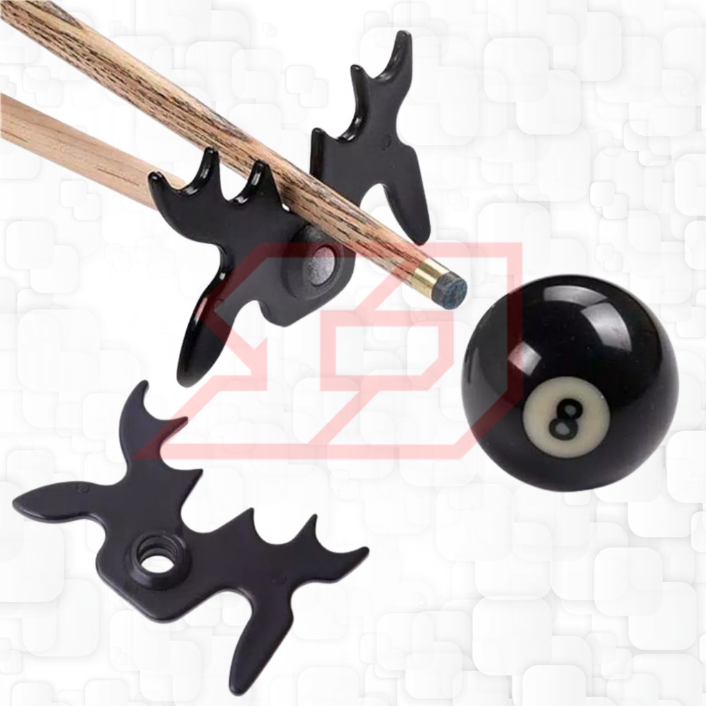 Jual Stik Rest Tanduk Rusa Ujung Stik Bantu Alat Bantu Stick Cue Stick ...