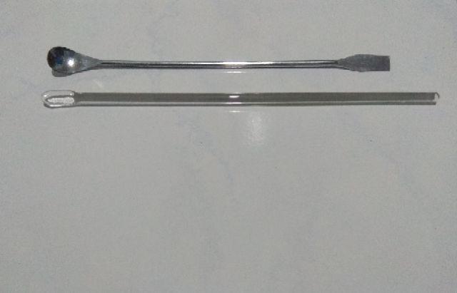 spatula stainless / sendok bahan kimia / sendok obat | Shopee Indonesia