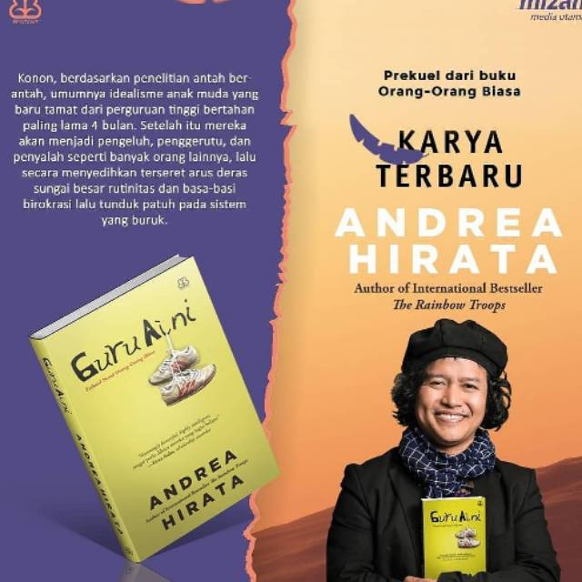 Jual Guru Aini - A Novel By Andrea Hirata - Original Book Indonesia ...