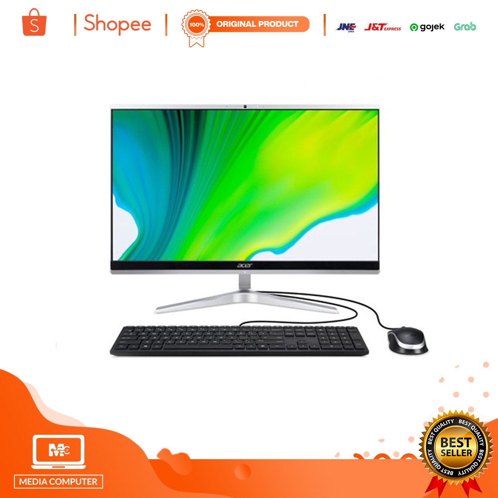 Jual AIO ACER Aspire C24 1651 Core i5 1135G7 8GB 512GB 23.8 W11 OHS ...