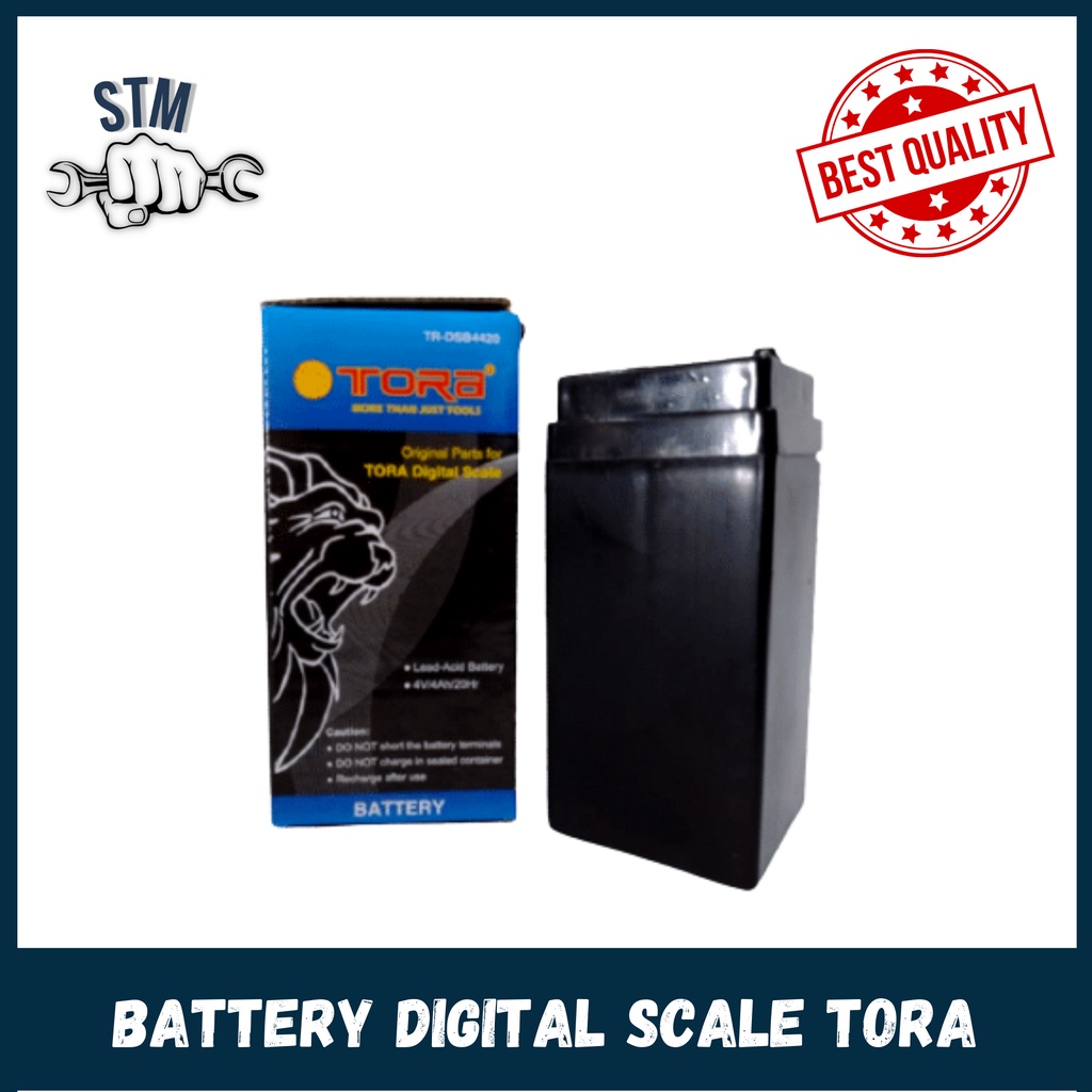 Jual Baterai Timbangan Digital Scale Tora 4 VOLT | Shopee Indonesia