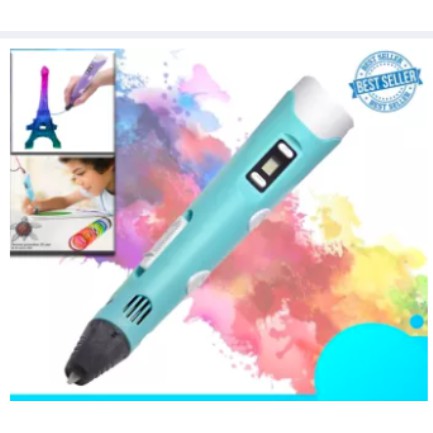 Jual 3D-PEN2 Pena Magic Drawing Printer with 9 Meter PLA Filament - DW ...