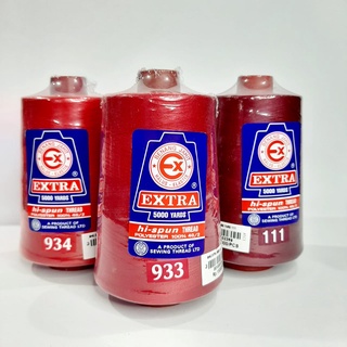 Jual Benang Jahit Extra/ bng extra 5000 yard merah | Shopee Indonesia