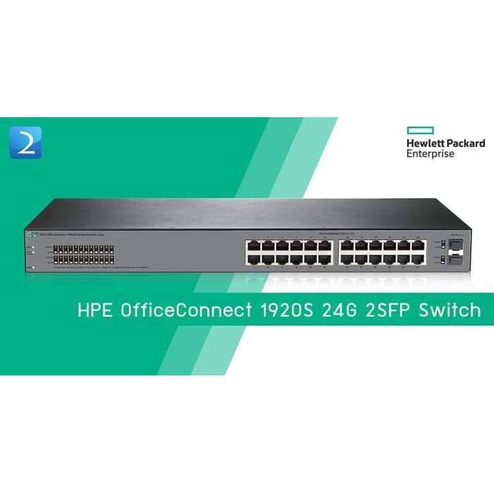 Jual HP JL381A 1920S-24G-2SFP HPE OfficeConnect 1920S 24G 2SFP Switch ...