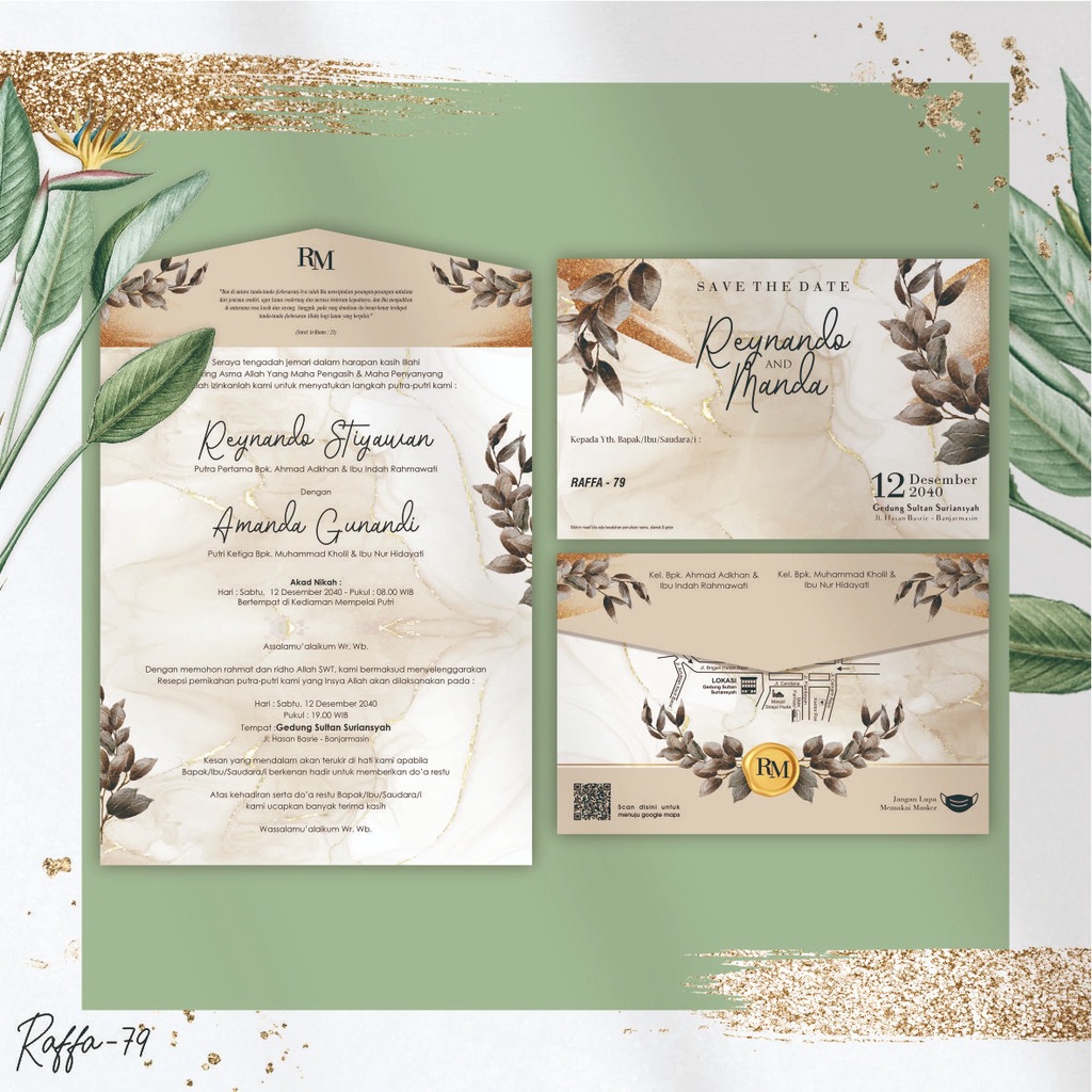 Jual RAFFA 79 Blanko Undangan | Blangko Undangan | Undangan Murah ...