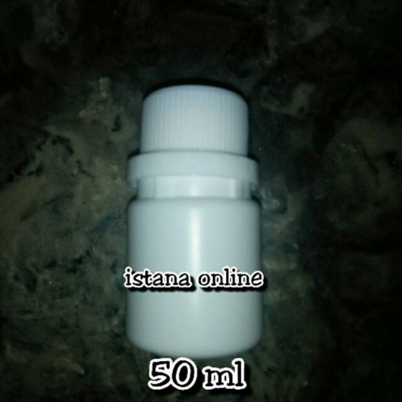 Jual BOTOL AGRO LABOR KAPSUL OBAT 50 ML BOTOL 50ML BOTOL PLASTIK 50 CC ...