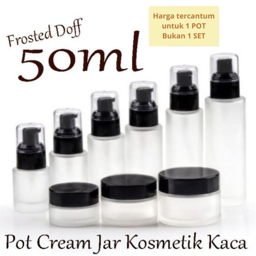 Jual Botol Pot Jar Krim Froz/DOF [Obat Perawatan Kecantikan Lotion Krim ...