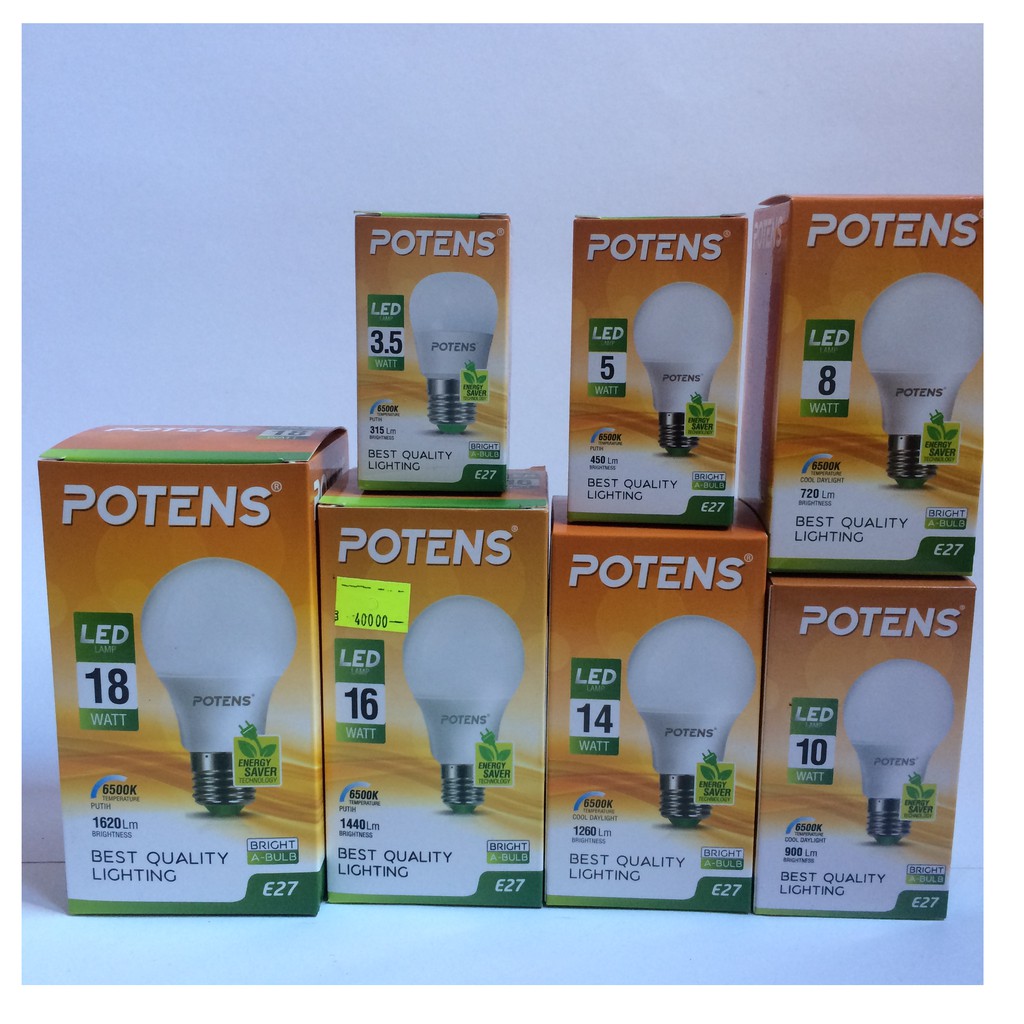 Jual LAMPU LED POTENS A-BULB 5W | Shopee Indonesia