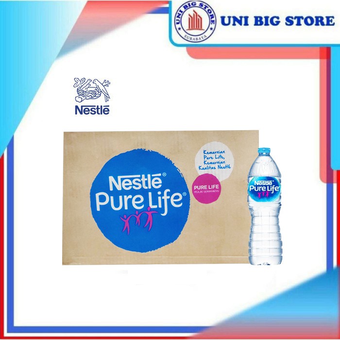 Jual NESTLE Pure Life Mineral Water 1500 ml Air Mineral DUS 12 pcs ...