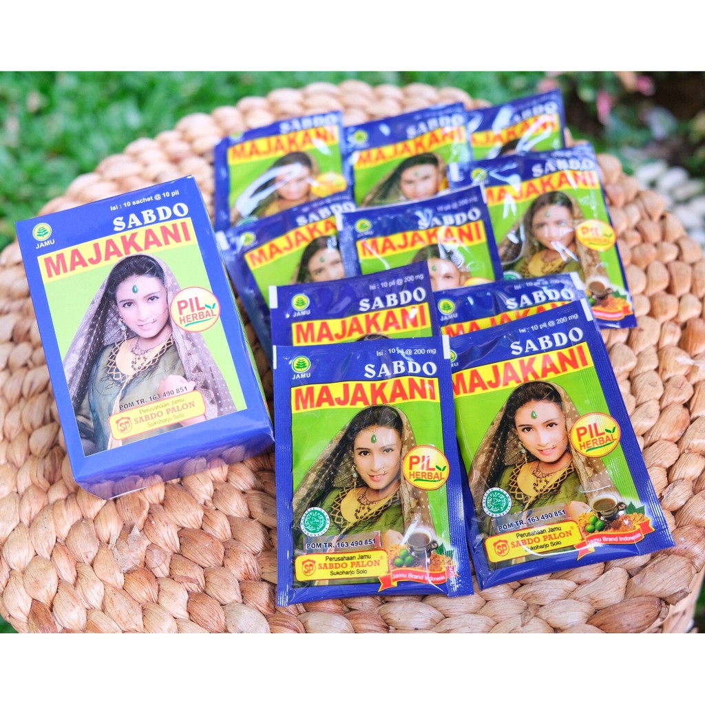 Jual Jamu Pil Manjakani Mengurangi Keputihan - Sabdo Palon ( 1 Pack isi ...